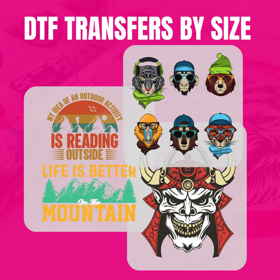 Free Sample Pack – DTF Transfer Art